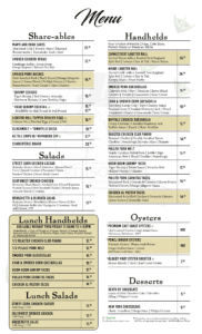 Menu – Edison Gastropub